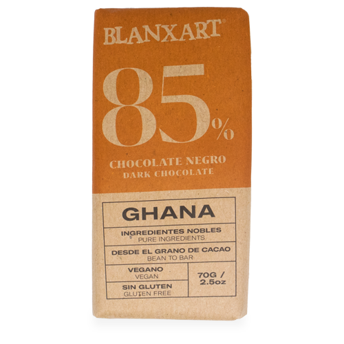 Chocolate ghana negro 85% 70g blanxart | Fruta y verdura Cal Fruitós