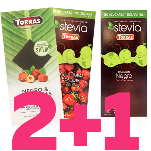 2+1 de regal xocolata stevia torras | Fruita i verdura Cal Fruitós