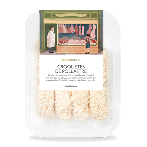 Croquetes crues pollastre 9u assumpta fontseca | Fruita i verdura Cal ...