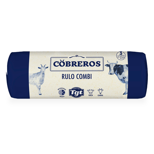Queso rulo cabra y vaca 180g cobreros | Fruta y verdura Cal Fruitós