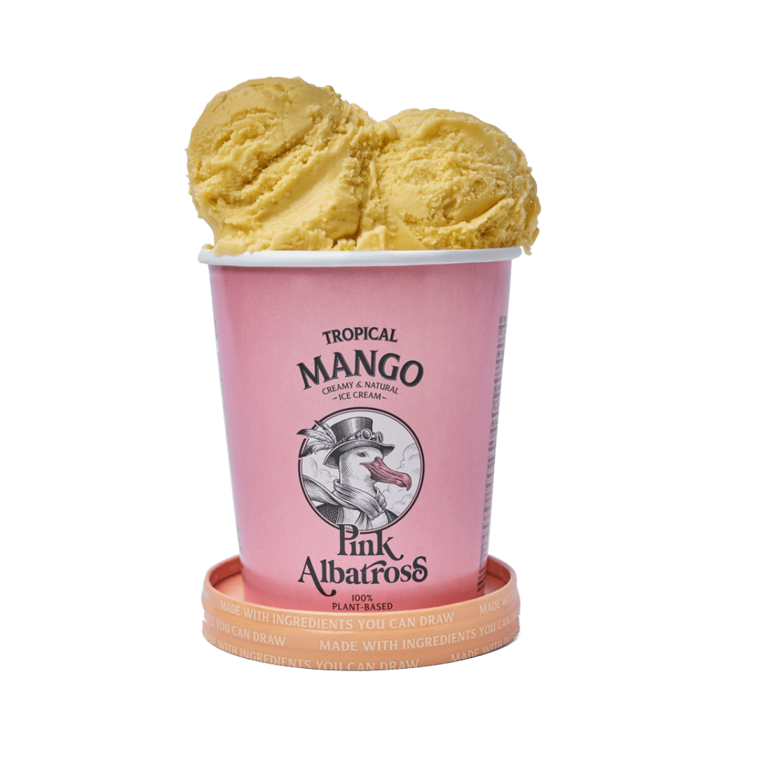 Helado mango 480ml pink albatros | Fruta y verdura Cal Fruitós